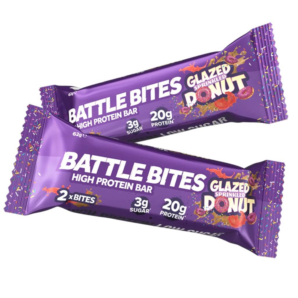 Battle Bites Donut Glassato 62gr | Perfect Body 360°
